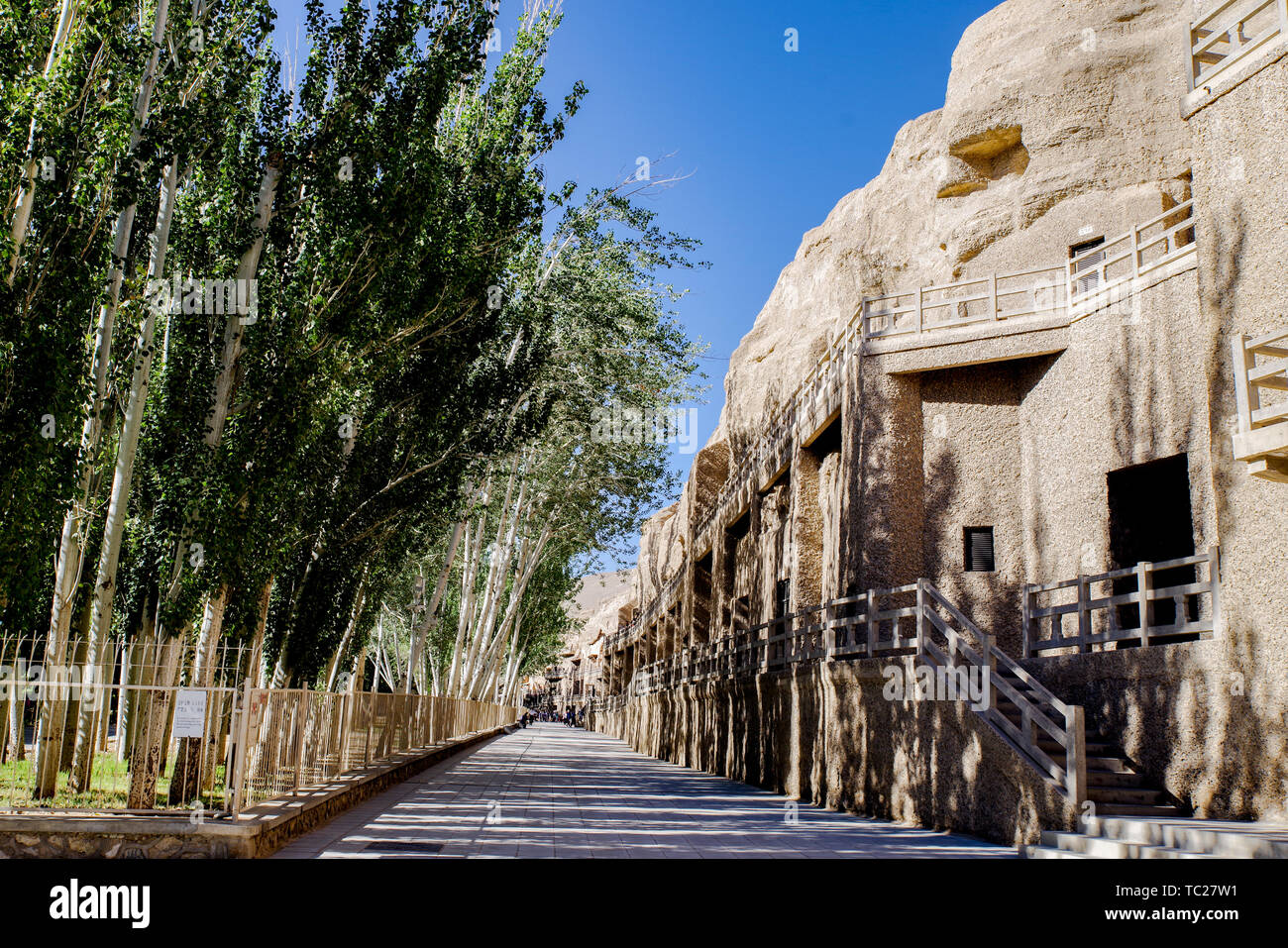 Mogao Grottoes, Dunhuang Stock Photo - Alamy