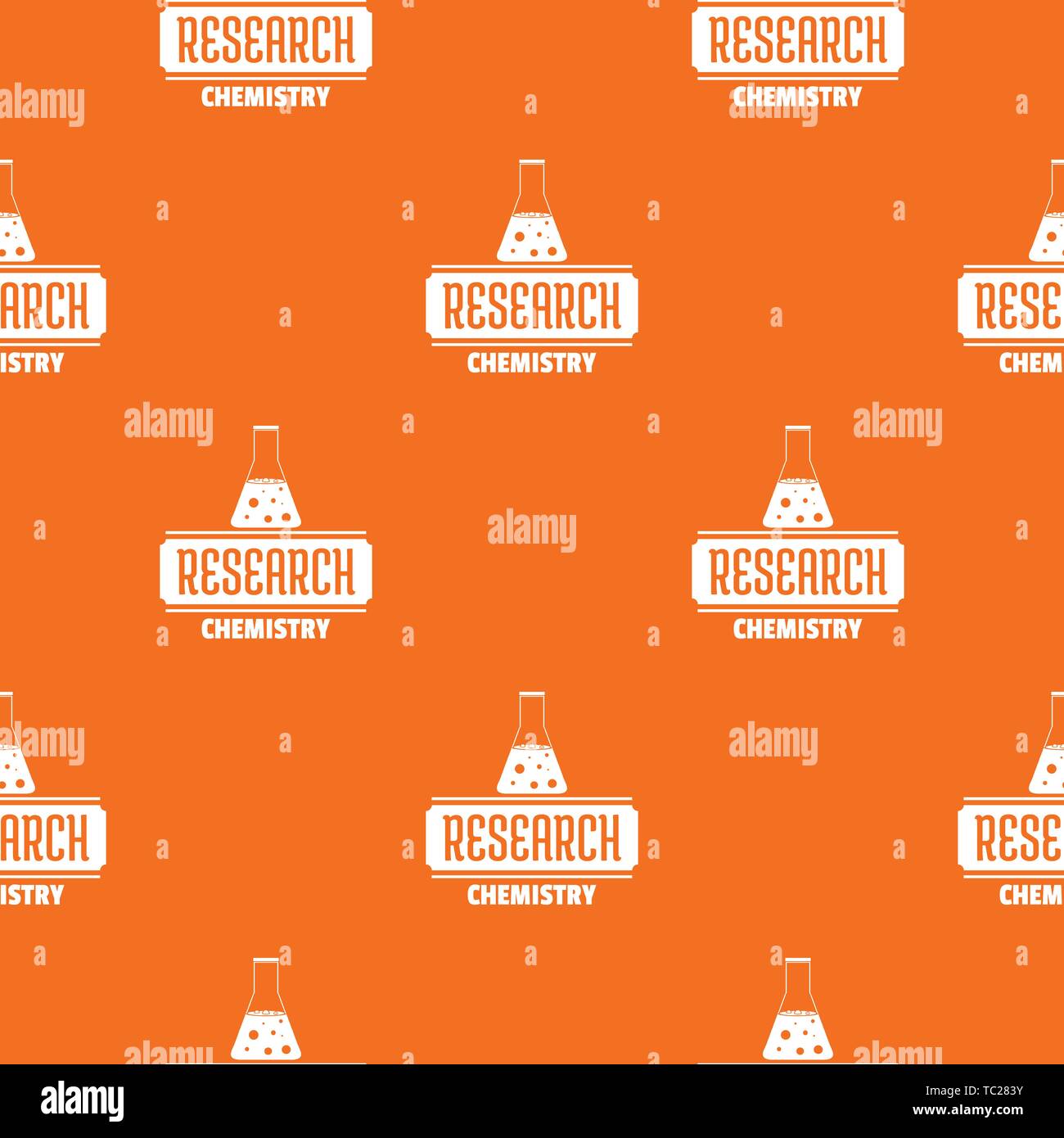 Orange chemical reaction illustration Stock Vector Images - Alamy