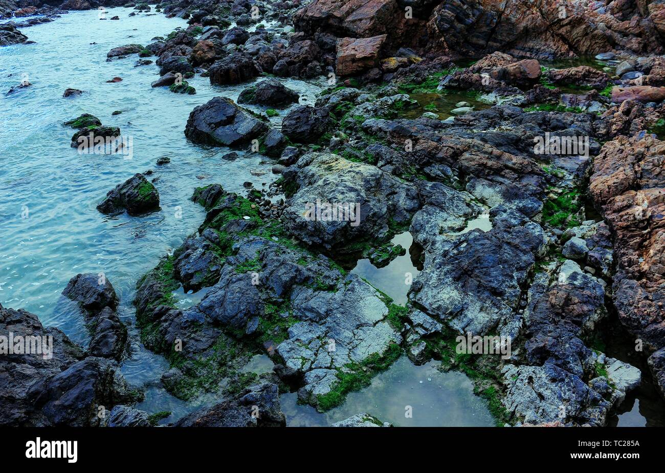 Baisha Floating Sea, Magong Jincho Bay, Shanwei, Guangdong Stock Photo ...