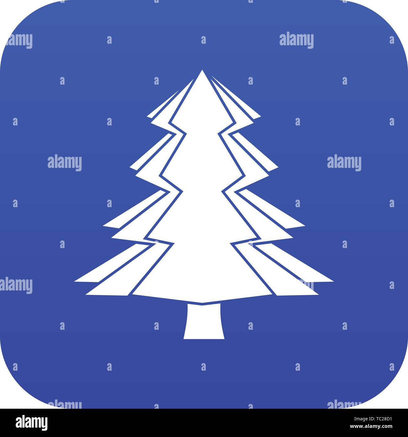Pacific fir tree Stock Vector Images - Alamy