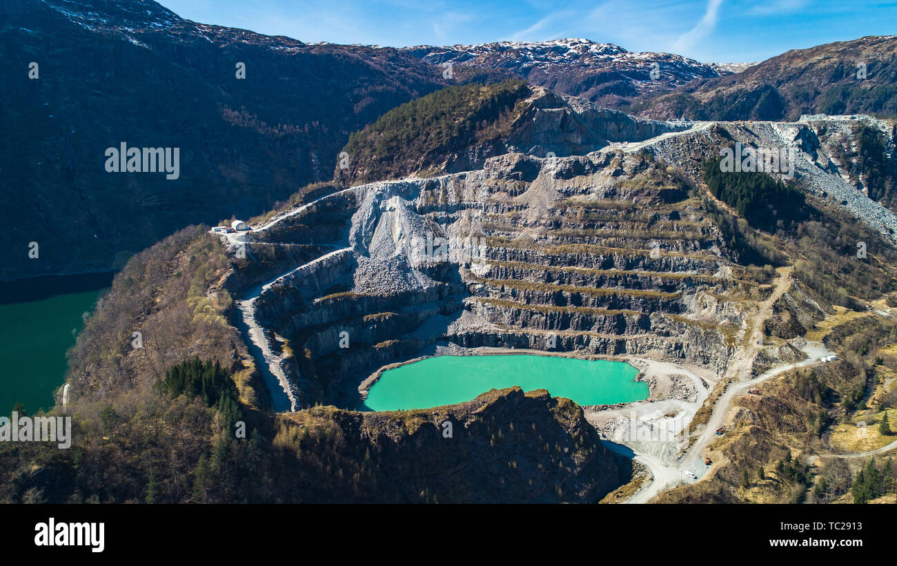 Mine pit hi-res stock photography and images - Alamy