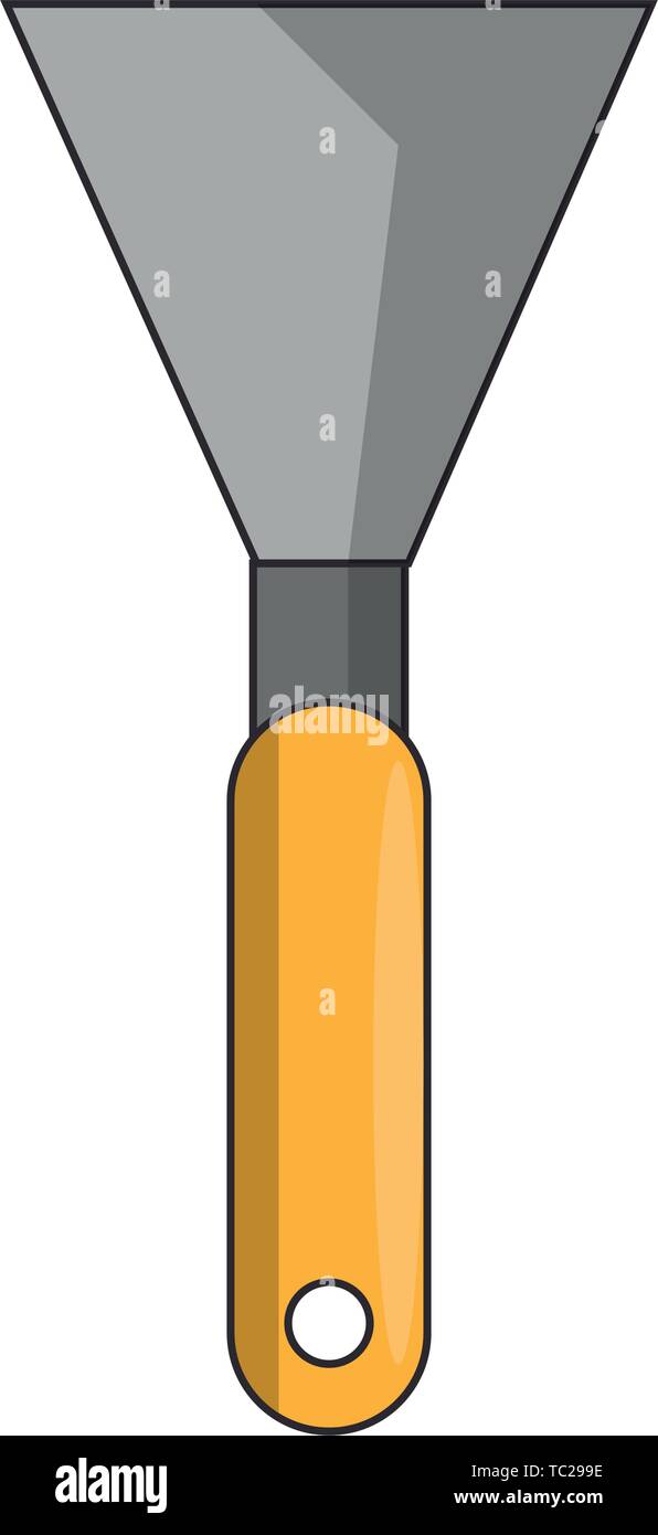 metal trowel tool icon cartoon Stock Vector Image & Art - Alamy