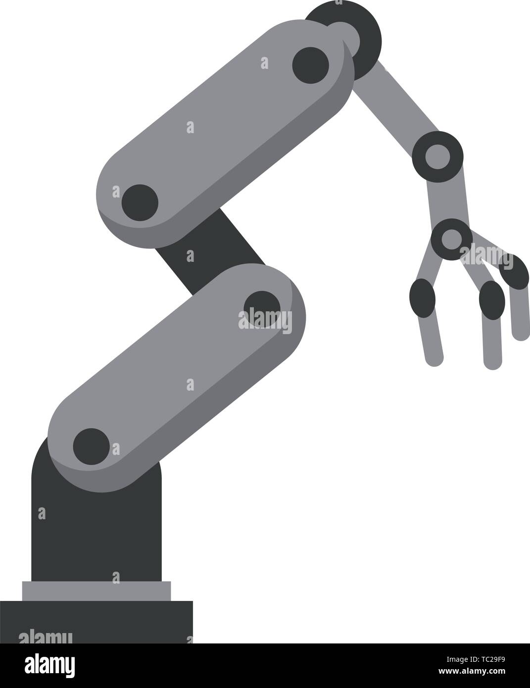 robotic arm icon cartoon isolated Stock Vector Image & Art - Alamy