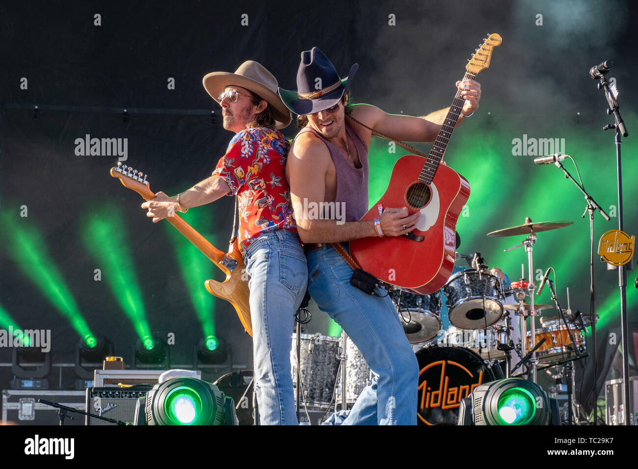 May 24, 2019 - Napa, California, U.S - JESS CARSON and MARK WYSTRACH of ...
