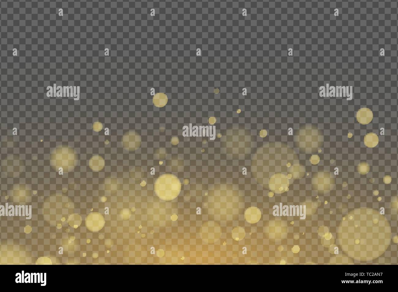 Magical light effect chaotic Stock Vector Images - Alamy