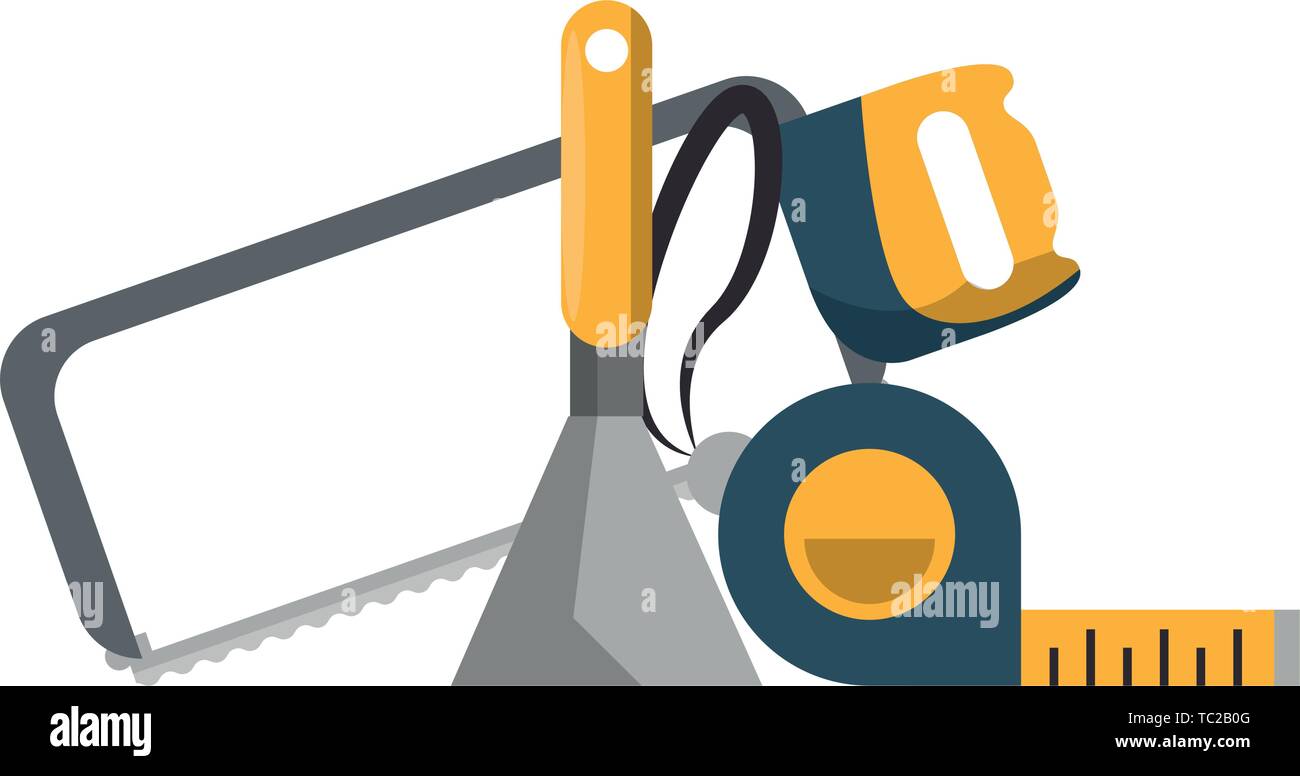 tools set collection workshop icons cartoon Stock Vector Image & Art ...