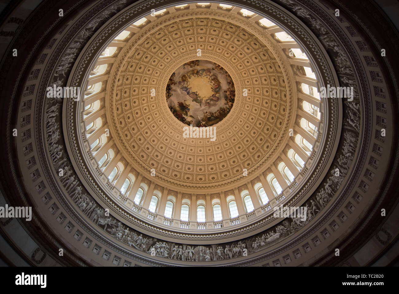 Dome interior view hi-res stock photography and images - Alamy