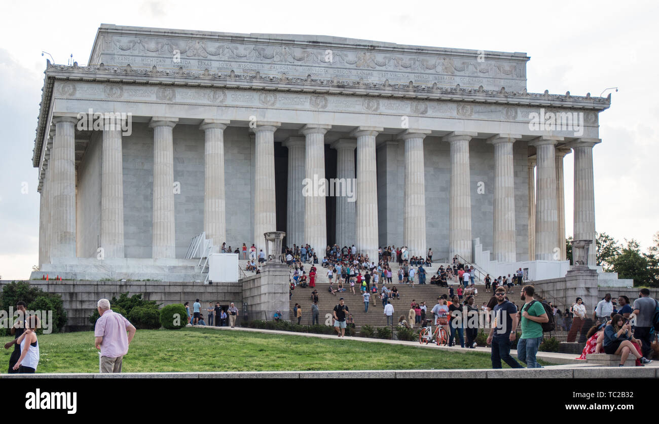 Lincoln Memorial, National memorial in Washington, D.C., United States ...