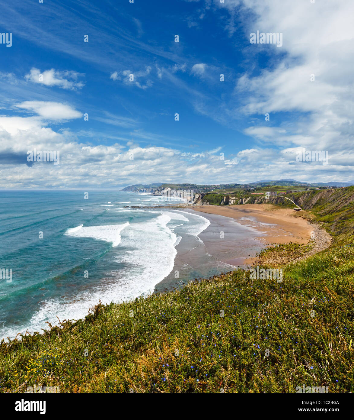 Azkorri beach hi-res stock photography and images - Alamy
