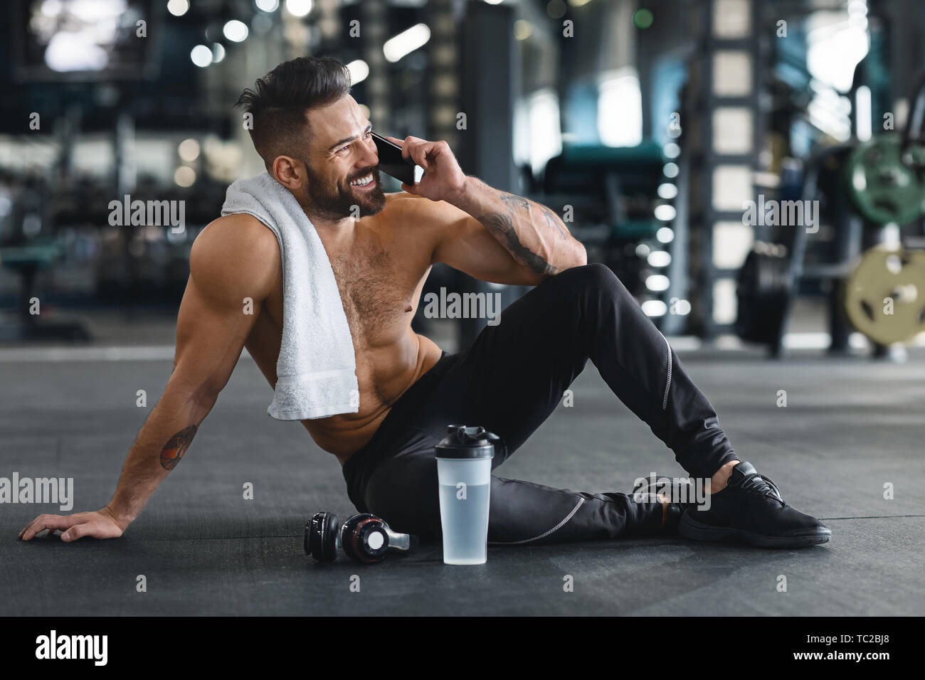 Talking On The Cell Phone