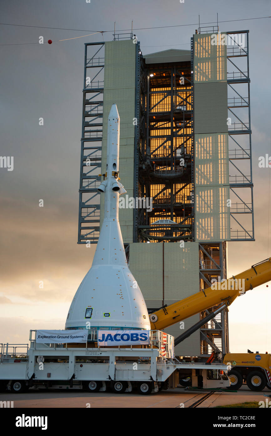 A test version of the NASA Orion crew module with the Launch Abort ...