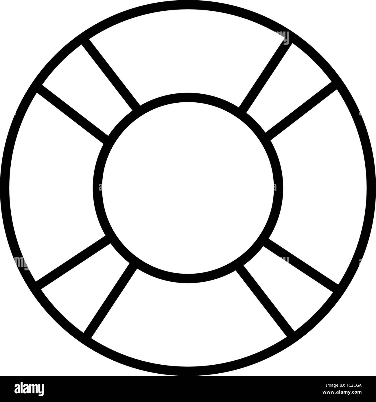 float lifeguard summer accessory icon vector illustration design Stock ...