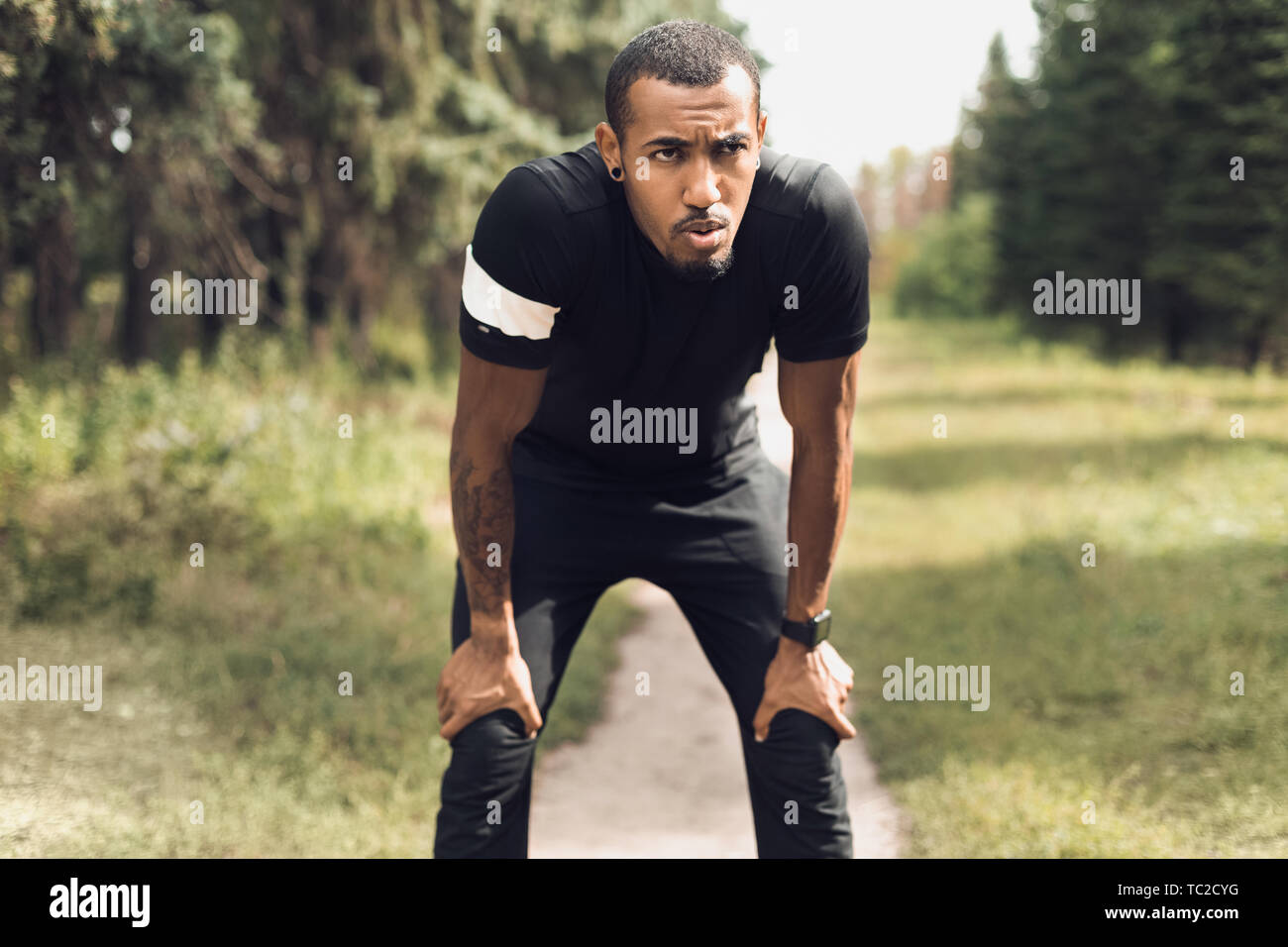 Exhausted runner hi-res stock photography and images - Alamy