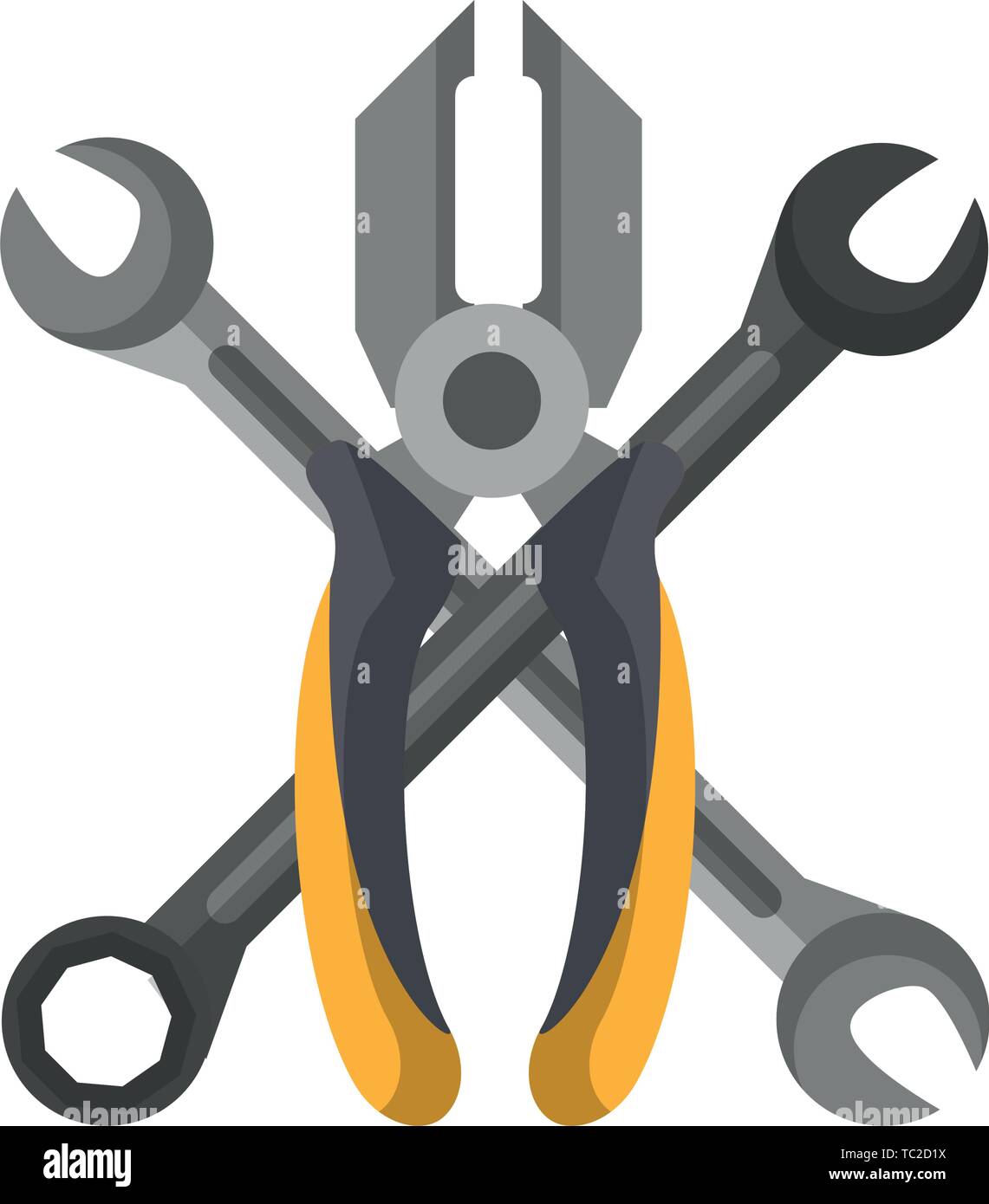 tools set collection workshop icons cartoon Stock Vector Image & Art ...