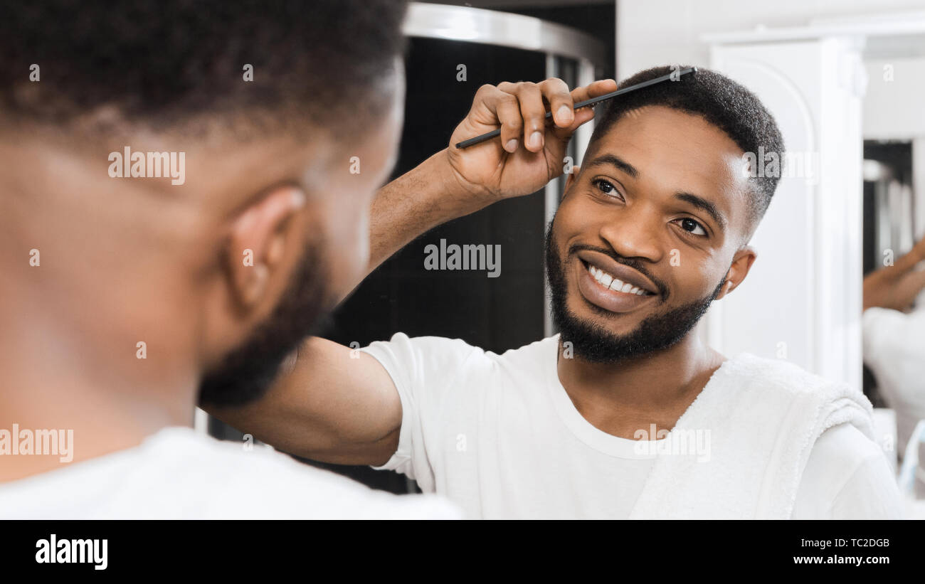 Man's daily routine concept Stock Photo - Alamy