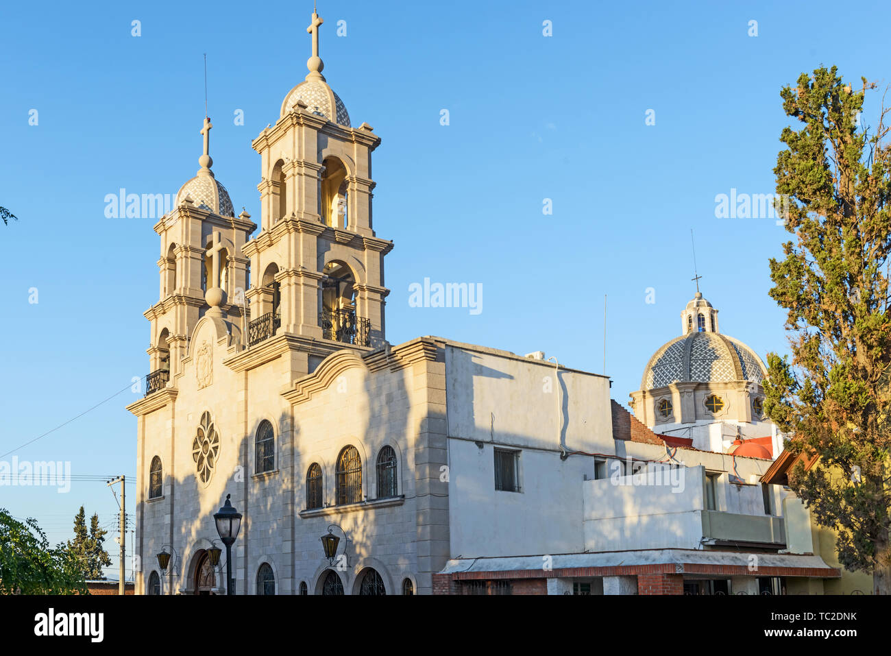 Church of Saint Francis of Assisi in Saltillo Mexico. The present ...