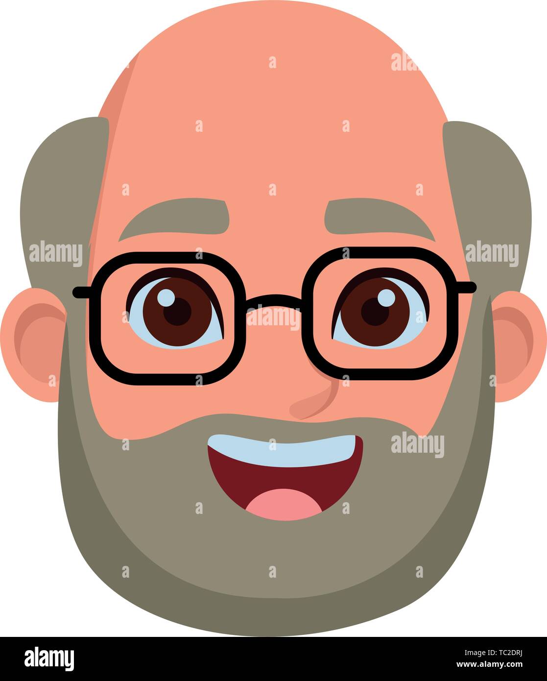 old man avatar cartoon character Stock Vector Image & Art - Alamy