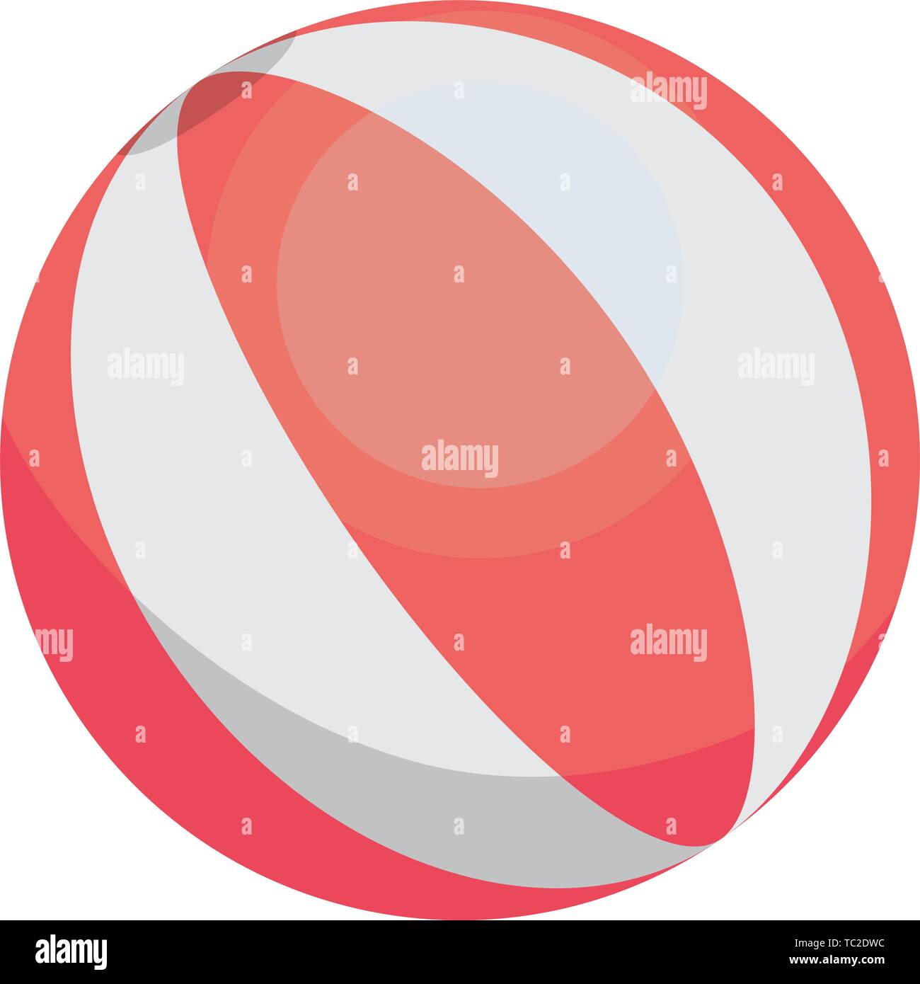 Sand ball design, Summer beach play vacation sport and game theme ...