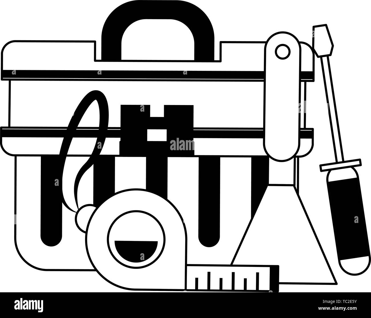 Black And White Cartoon Tools