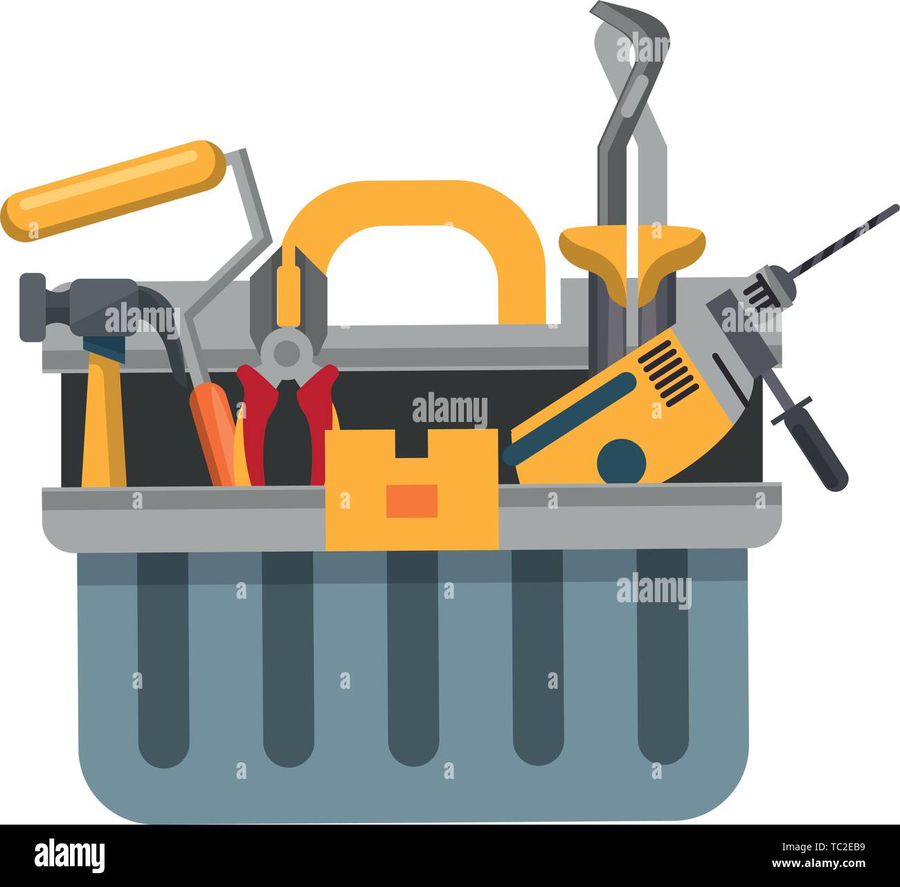 tools set collection workshop icons cartoon Stock Vector Image & Art ...