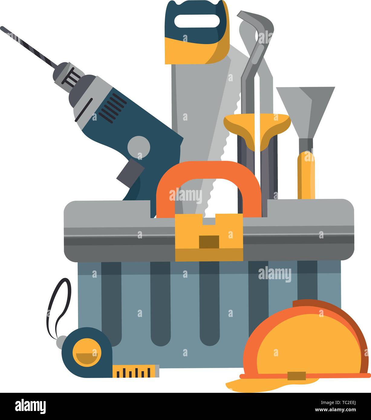 tools set collection workshop icons cartoon Stock Vector Image & Art ...