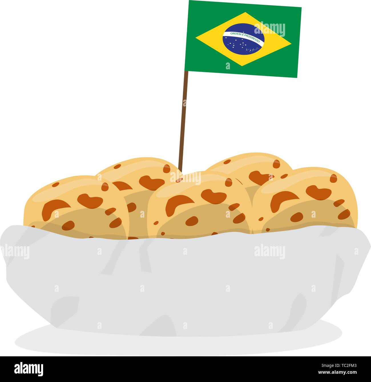 Cassava brazil Stock Vector Images - Alamy