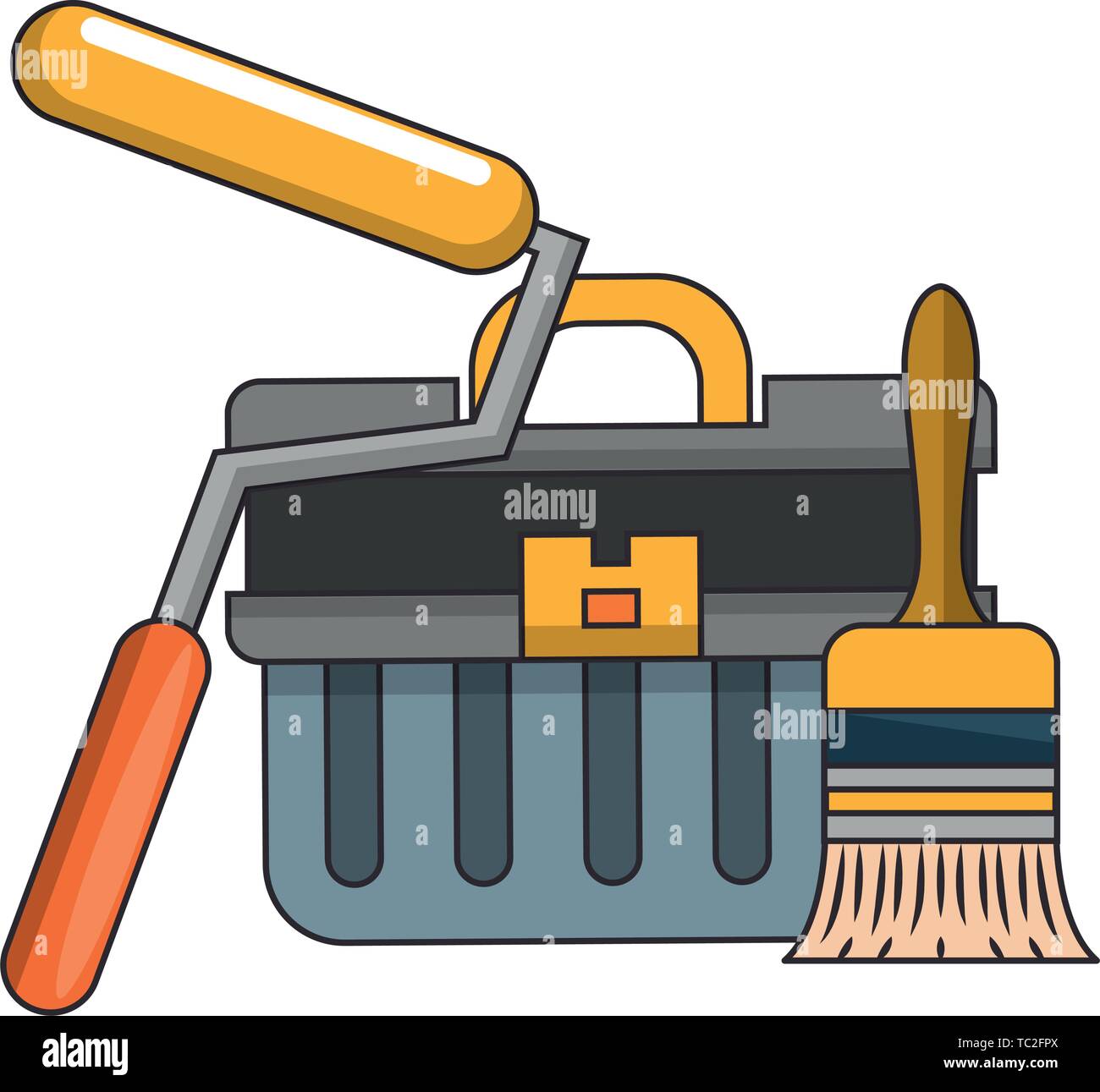 tools set collection workshop icons cartoon Stock Vector Image & Art ...