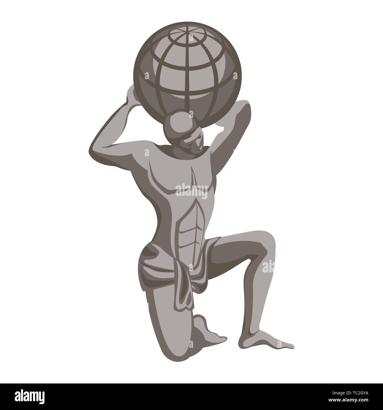 Atlas holding up the sky hi-res stock photography and images - Alamy