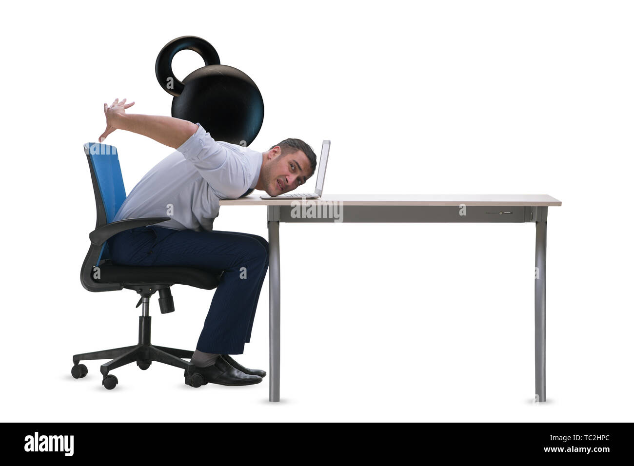 Employee burden work Cut Out Stock Images & Pictures - Alamy