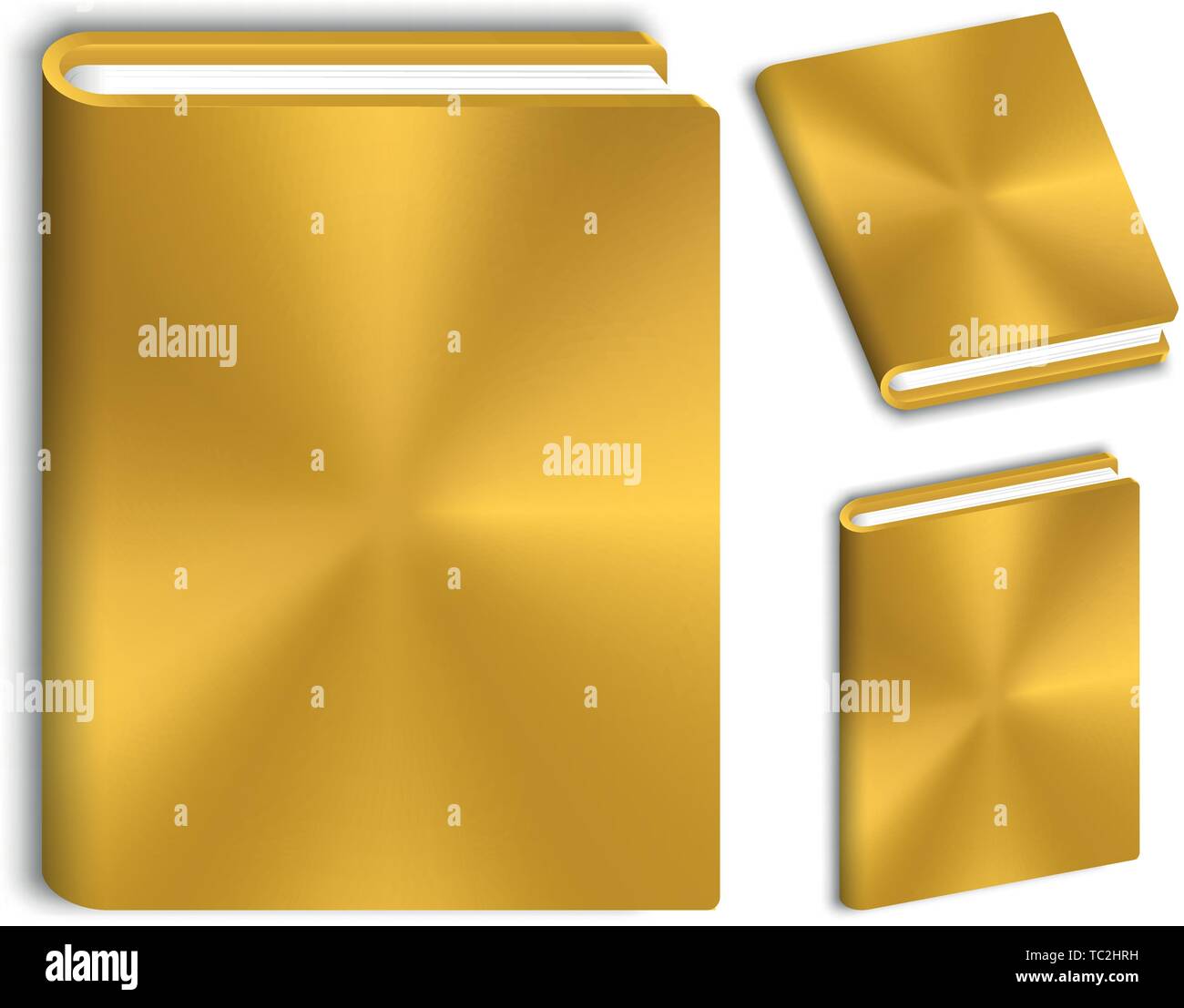 Metallic book covers hi-res stock photography and images - Alamy