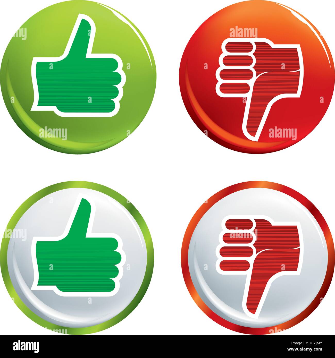 Green Thumbs Up Icon