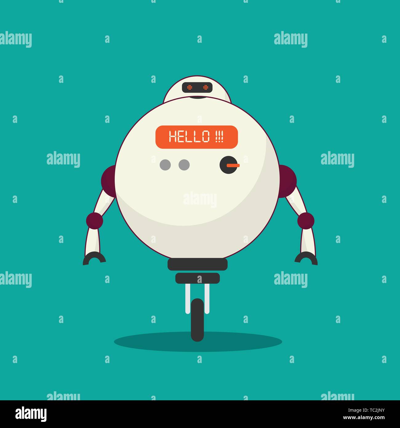 Wallpaper of artificial intelligence Stock Vector Images - Alamy