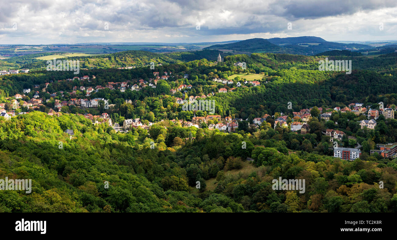 City of Eisenach, Germany as seen from the Wartburg Stock Photo - Alamy