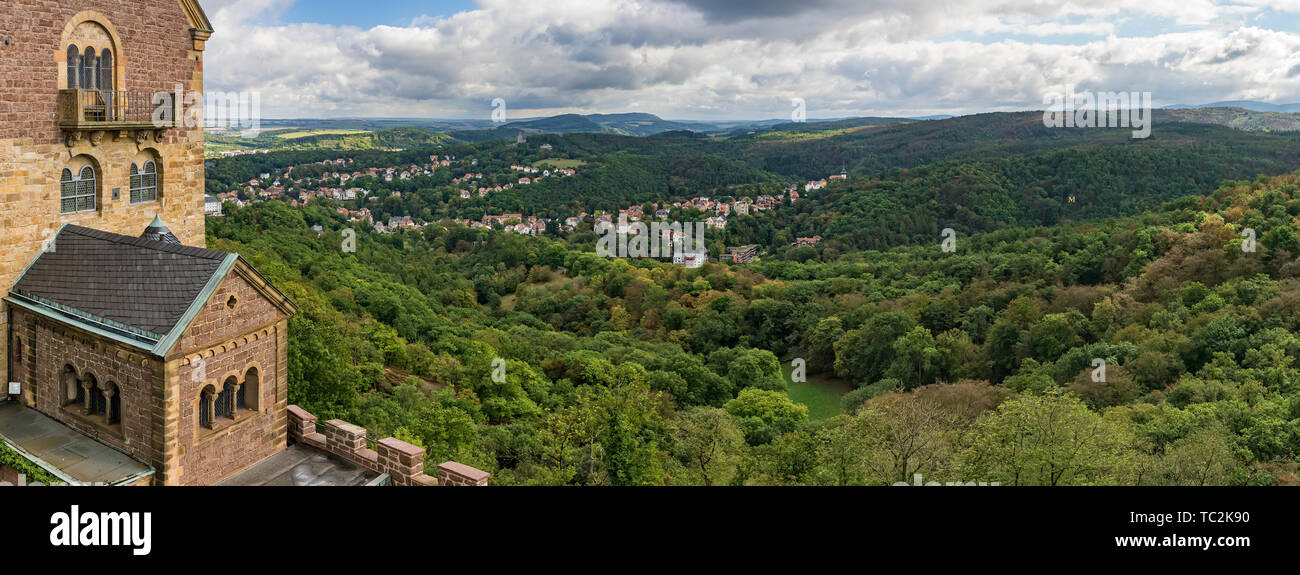 Germany thuringia eisenach town wartburg hi-res stock photography and ...