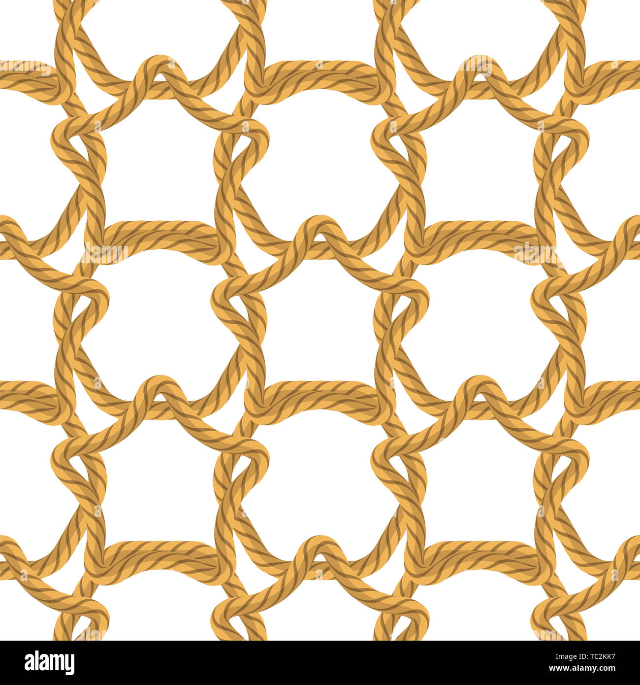 Rope Seamless Pattern Stock Photo - Alamy