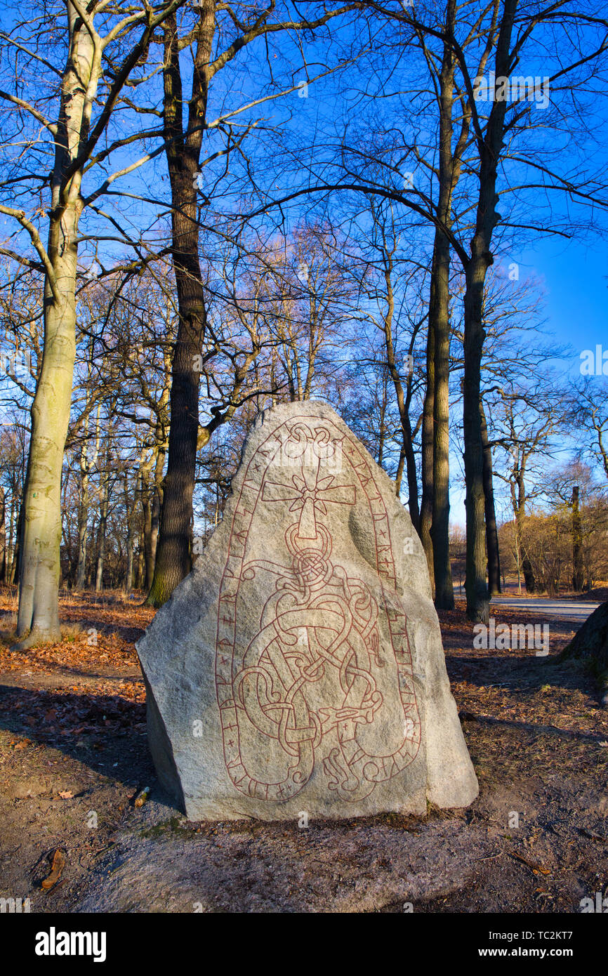 Viking runestone hi-res stock photography and images - Alamy