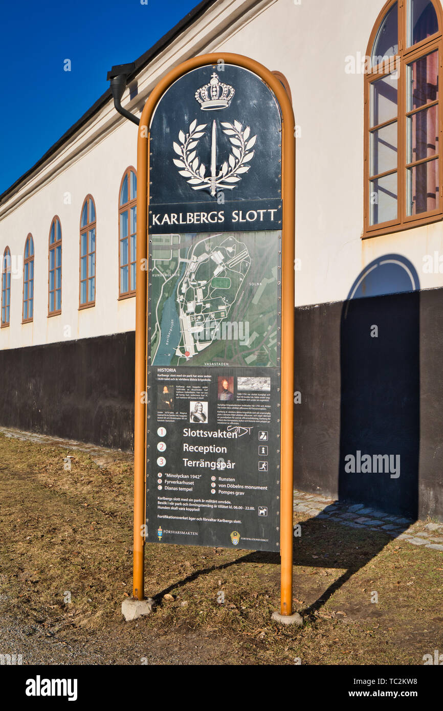 Karlbergs slott sweden hi-res stock photography and images - Alamy