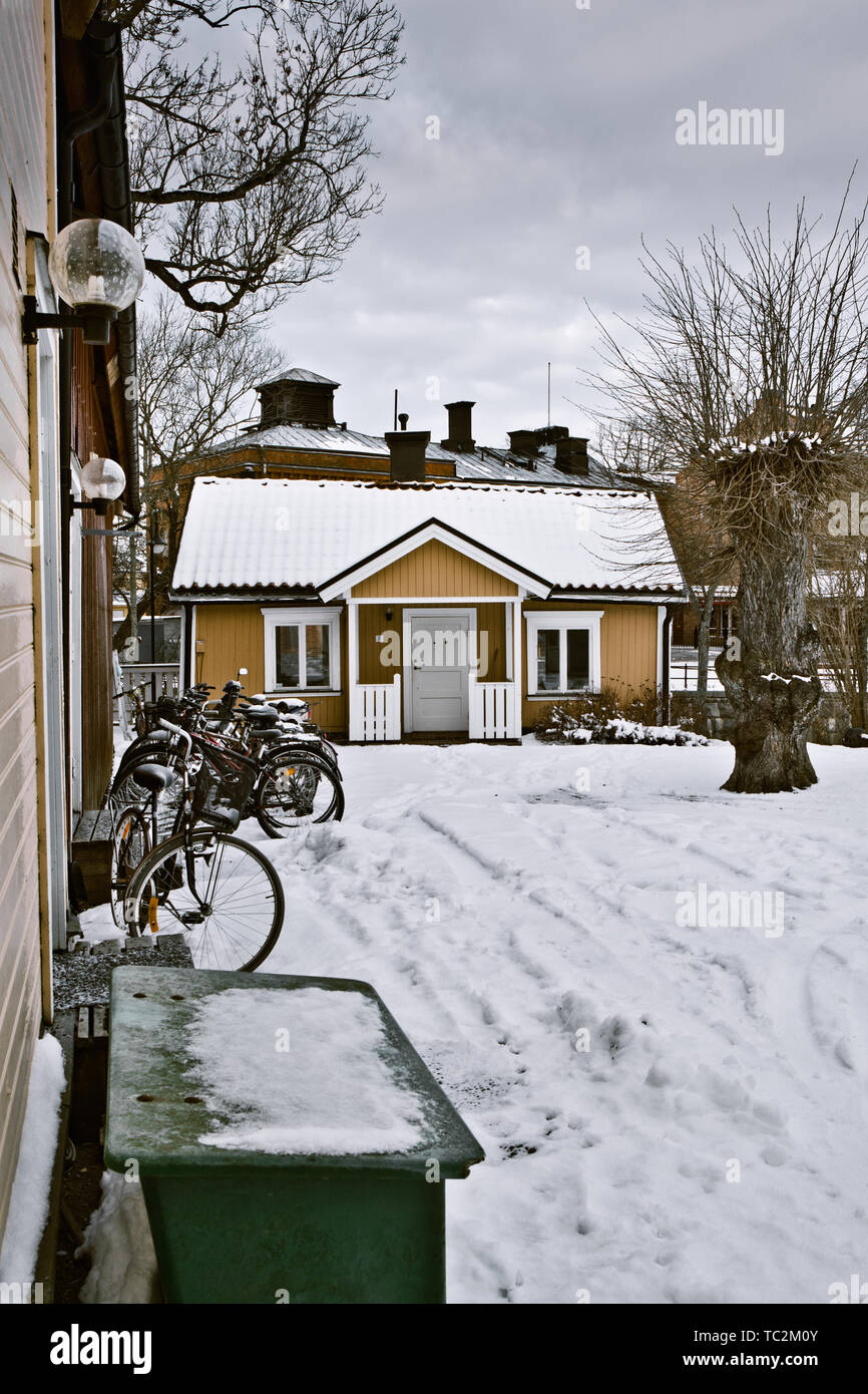 Swedish snowfall hi-res stock photography and images - Alamy