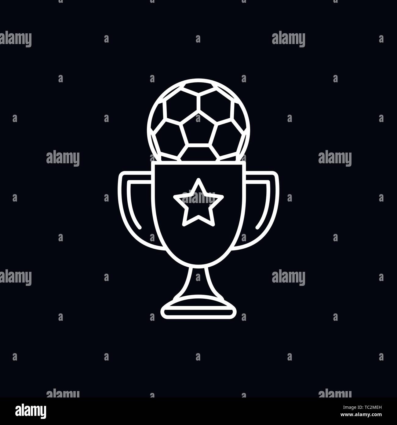 Soccer icon logo, illustration, vector sign symbol for design Stock ...