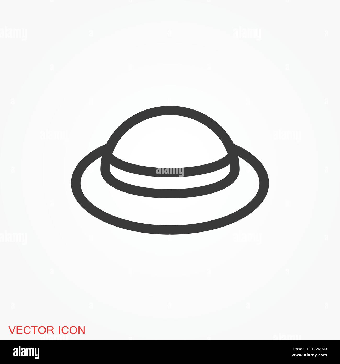Hat icon logo, vector sign symbol for design Stock Vector Image & Art ...