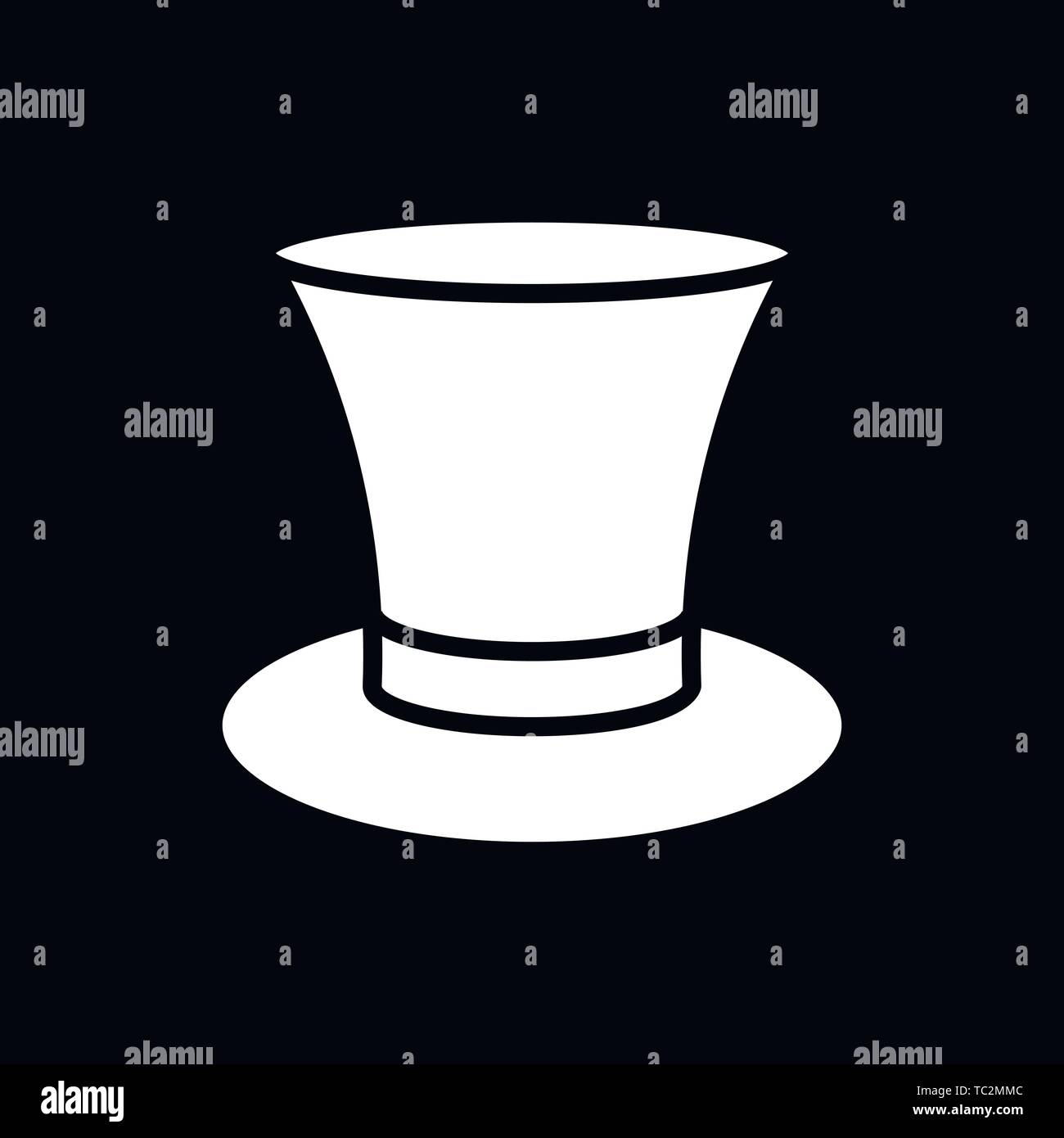 Hat icon logo, vector sign symbol for design Stock Vector Image & Art ...