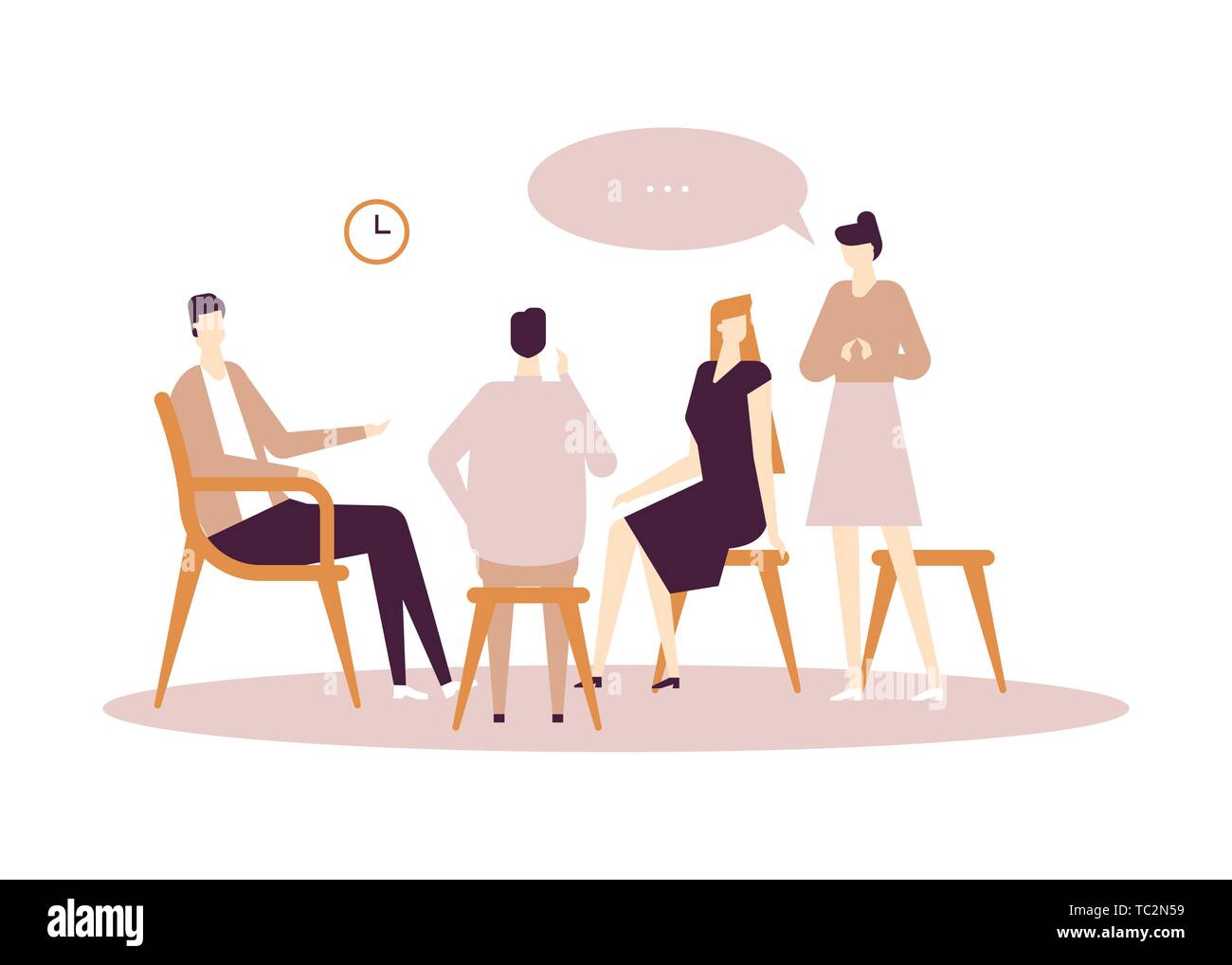 Group therapy hi-res stock photography and images - Alamy