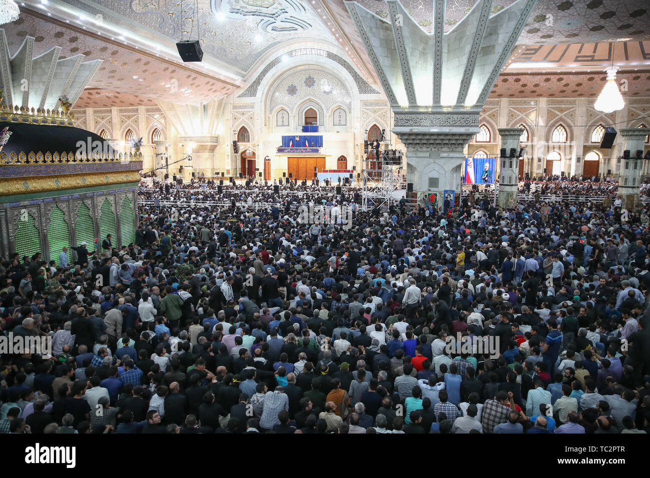 Khamenei speech hi-res stock photography and images - Alamy
