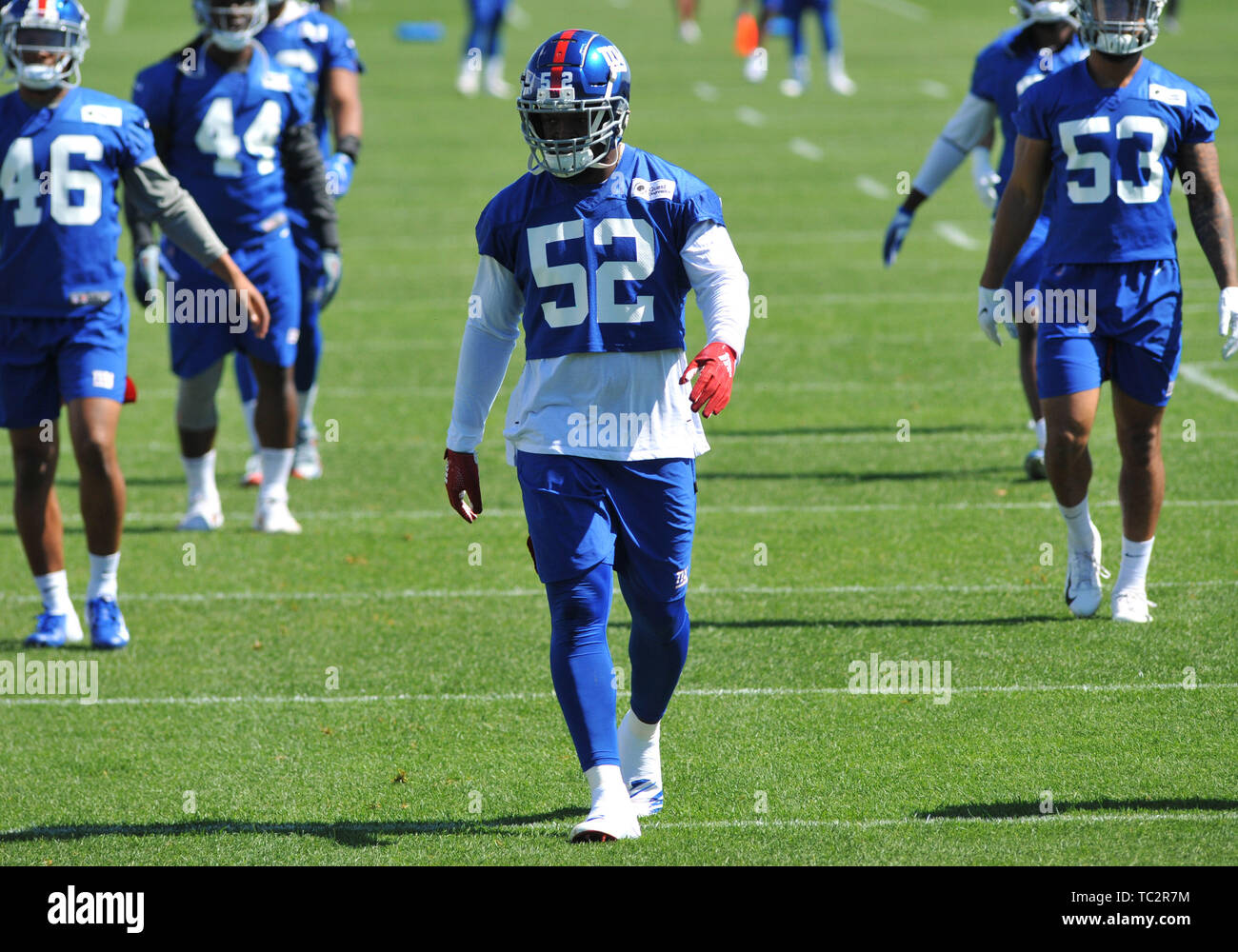 June 4, 2019 - June 04, 2019 : New York Giants Linebacker ALEC OGLETREE ...