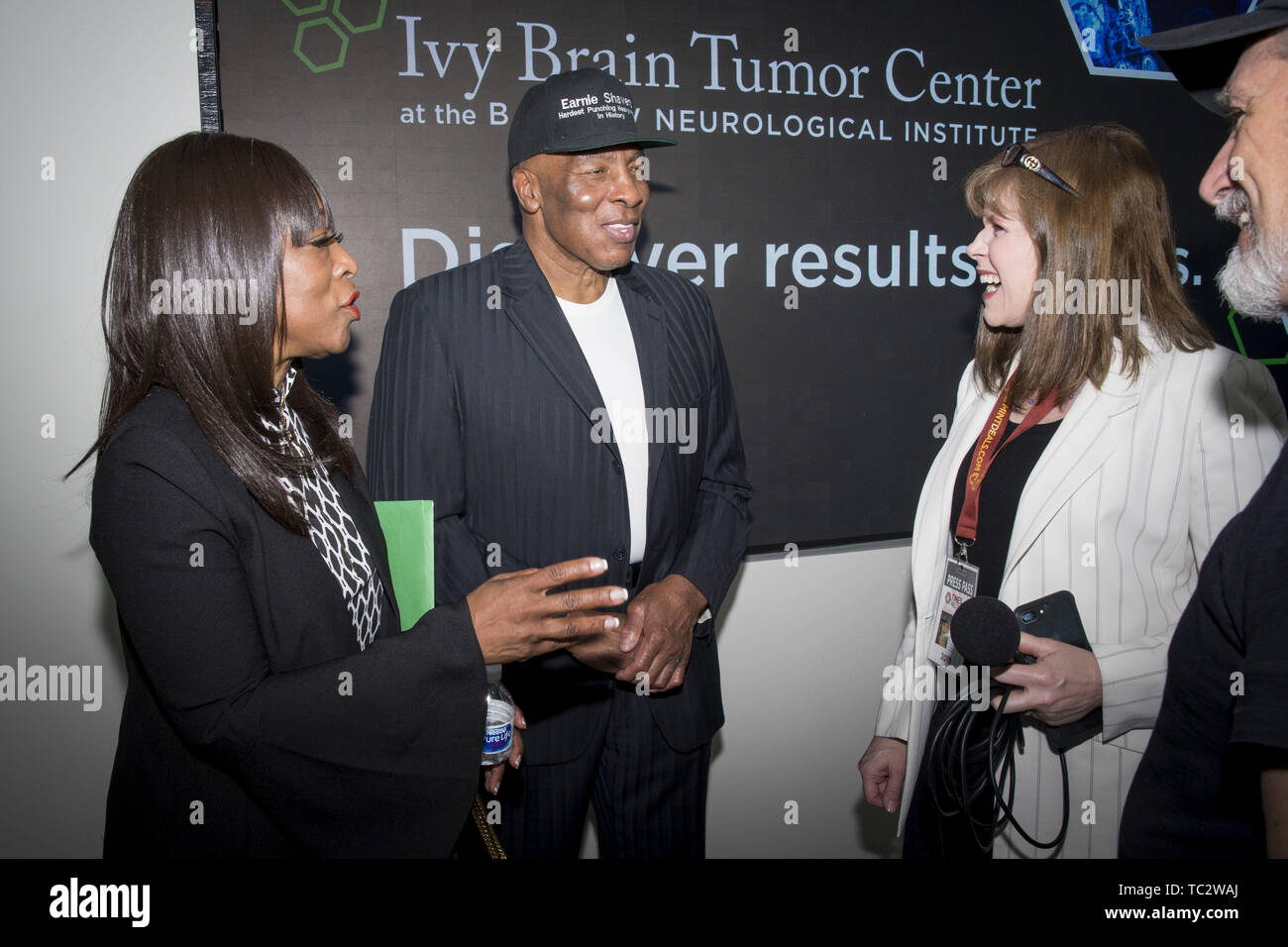 Phoenix, Arizona, USA. 3rd June, 2019. Former World Champion boxer ...