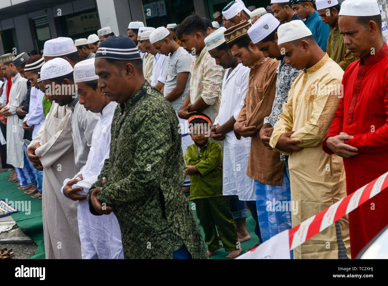 Selayang, Selangor, Malaysia. 5th June, 2019. Rohingya living in ...