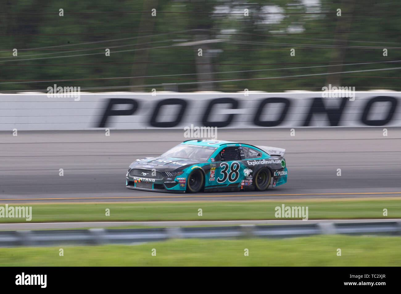 June 02, 2019: Monster Energy NASCAR Cup Series driver David Ragan (38 ...