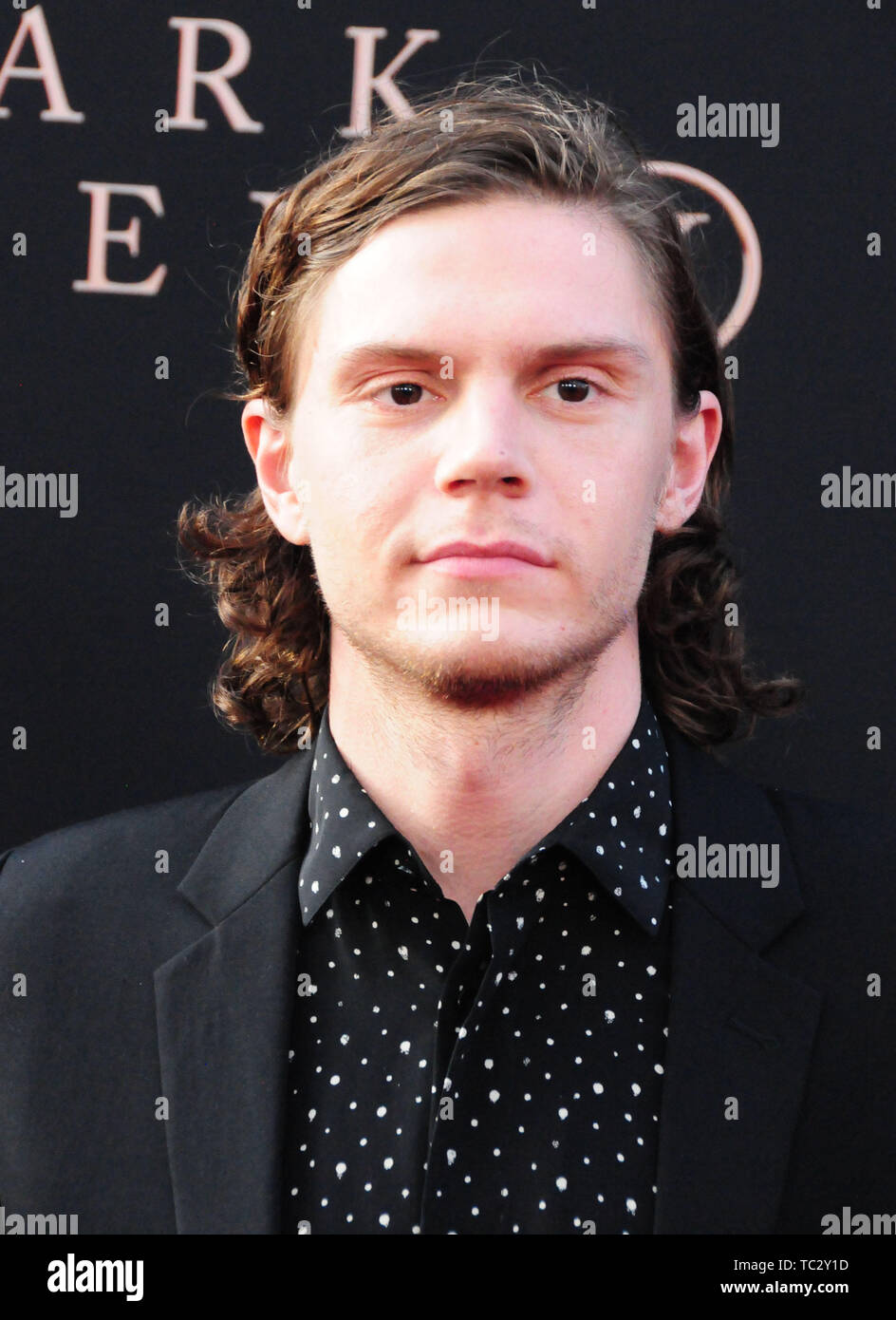 Hollywood, California, USA 4th June 2019 Actor Evan Peters attends the ...