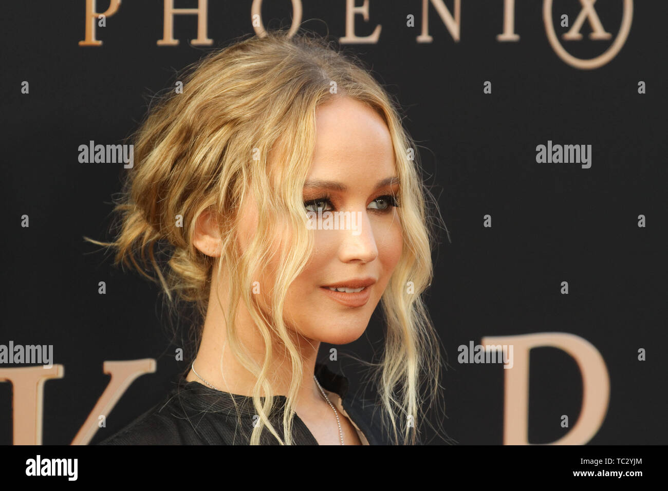 Jennifer Lawrence at the "Dark Phoenix" Premiere held at the TCL ...
