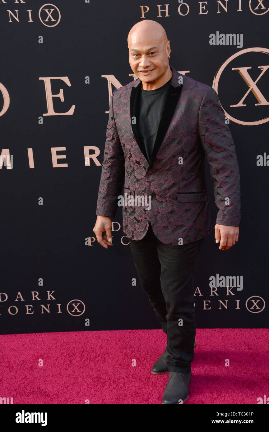 LOS ANGELES, USA. June 05, 2019: Andrew Stehlin at the premiere for "X ...
